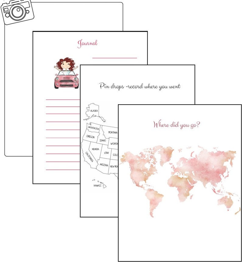 Traveling Printable Activities Road Trip Games and Printables 25 ...