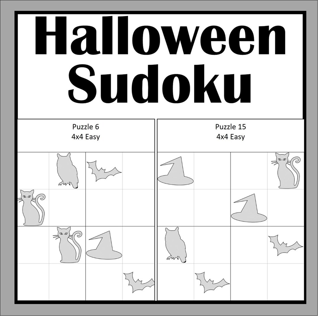 Halloween Sudoku Printable Games For Kids 15 Easy Sudoku Etsy halloween-sudoku-printable-games-for-kids-15-easy-sudoku-etsy