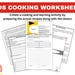 How to Read a Recipe Activity- Cooking With Kids Printable, Reading a ...