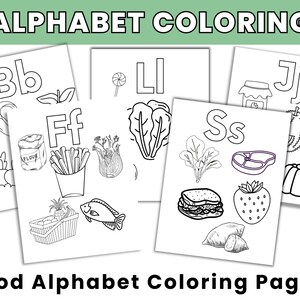 Kids Cooking With the Alphabet: A-Z Recipe & Coloring Activities ...