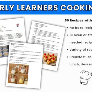 Early Learning Cooking Activities-50 Class Cooking Recipes & Snack ...