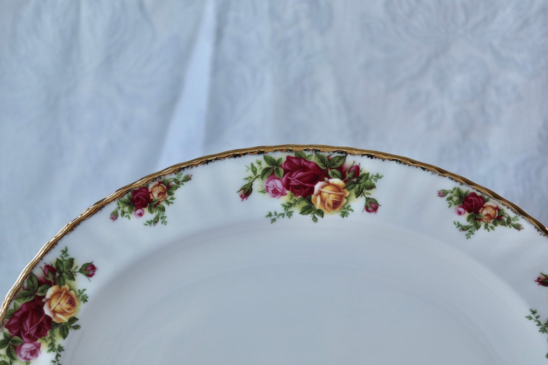 Royal Alberts Old Country Roses Large 13 1/4 Oval Serving | Etsy