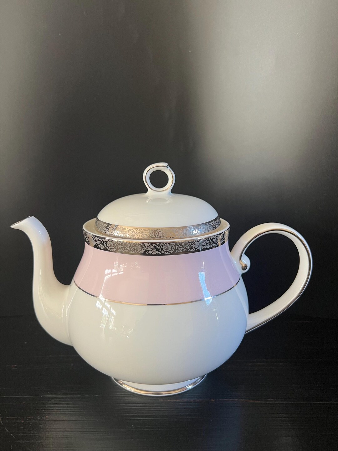 Mary Kay’s Pink & Platinum Teapot - Etsy