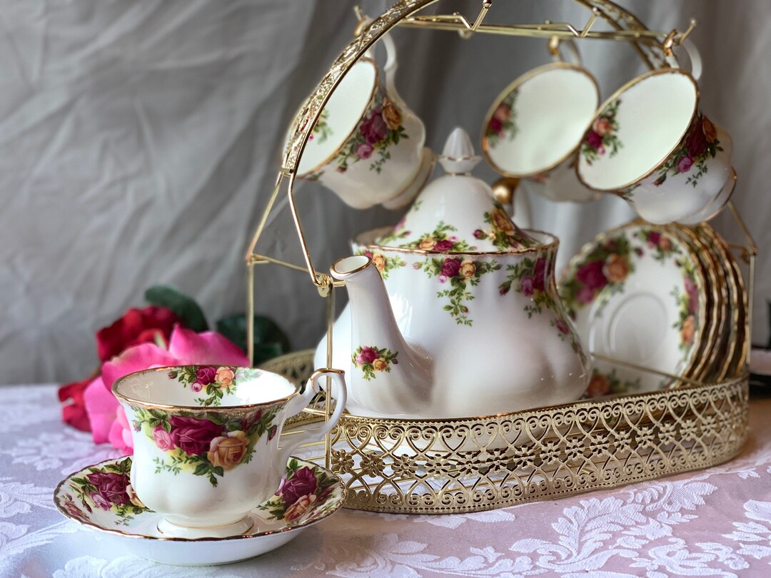 Royal Albert Old Country Roses Tea Set (afternoon Tea) - Last One! - Etsy