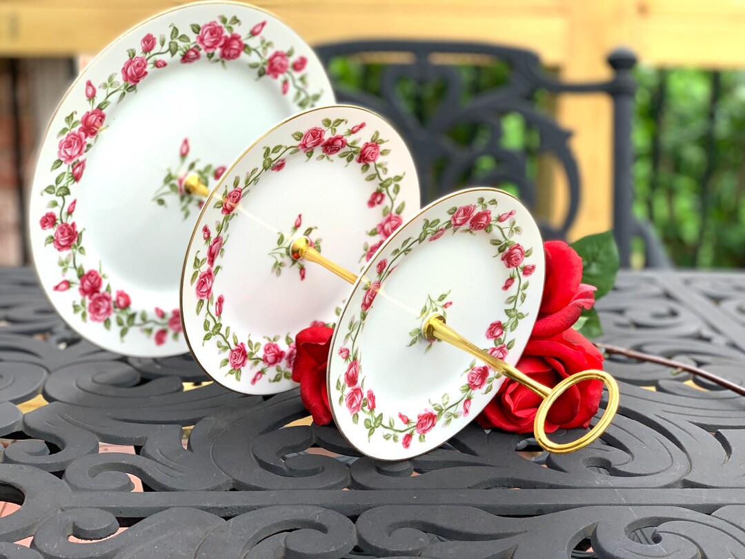 Garland by SC Japan 3 Tier Cake Stand ONLY for Afternoon Tea (vintage ...