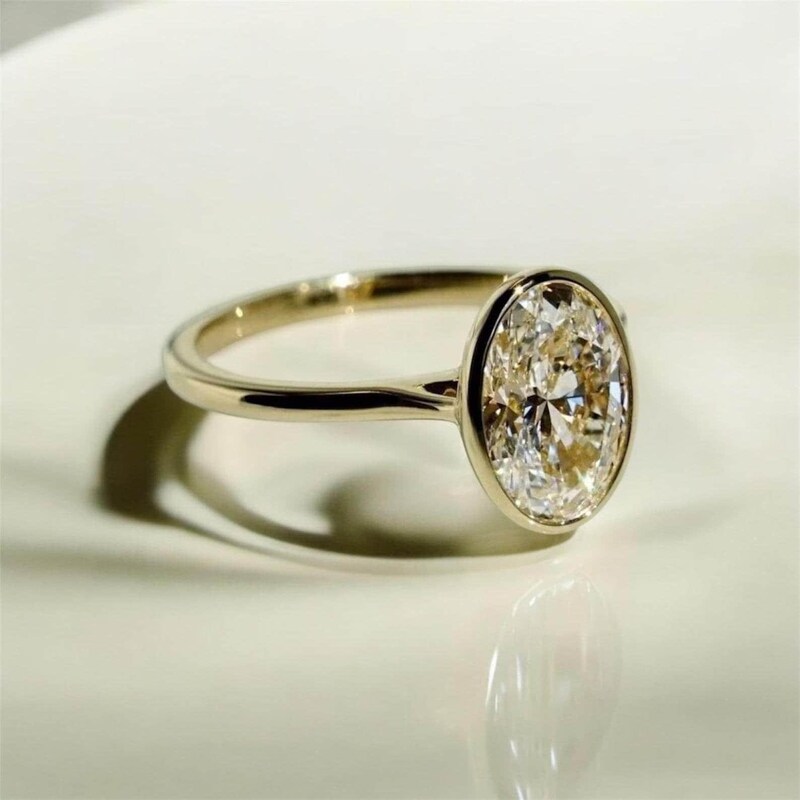 Milgrain Bezel Ring - Etsy