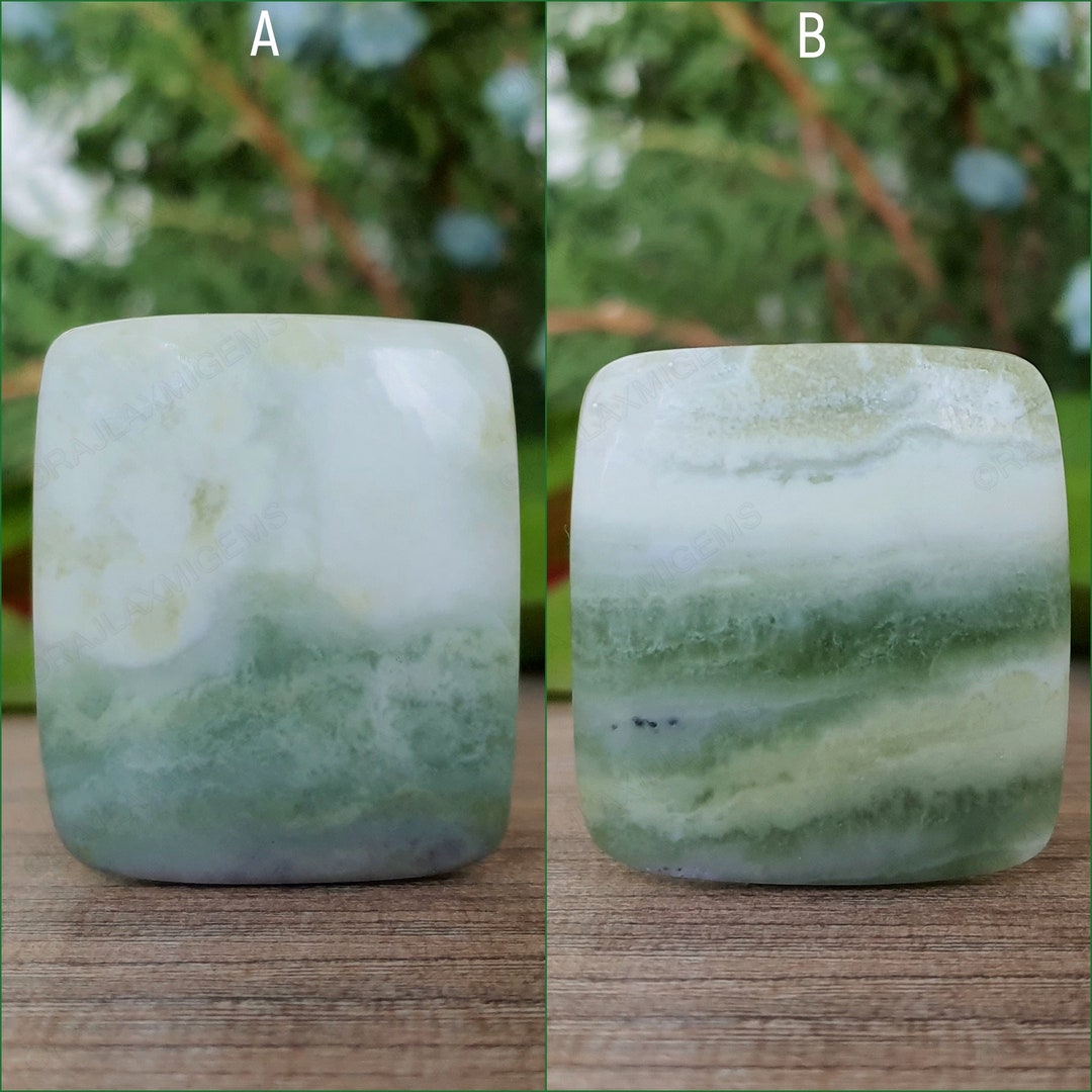 Cabochon serpentine incroyable pierre précieuse serpentine naturelle ...