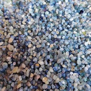 Natural Blue Sapphire Raw Rough Gemstone Blue Sapphire Raw | Etsy