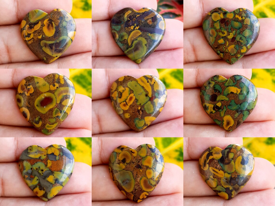 Fantastic Fruit Jasper Gemstone. Natural Fruit Jasper. Fruit | Etsy