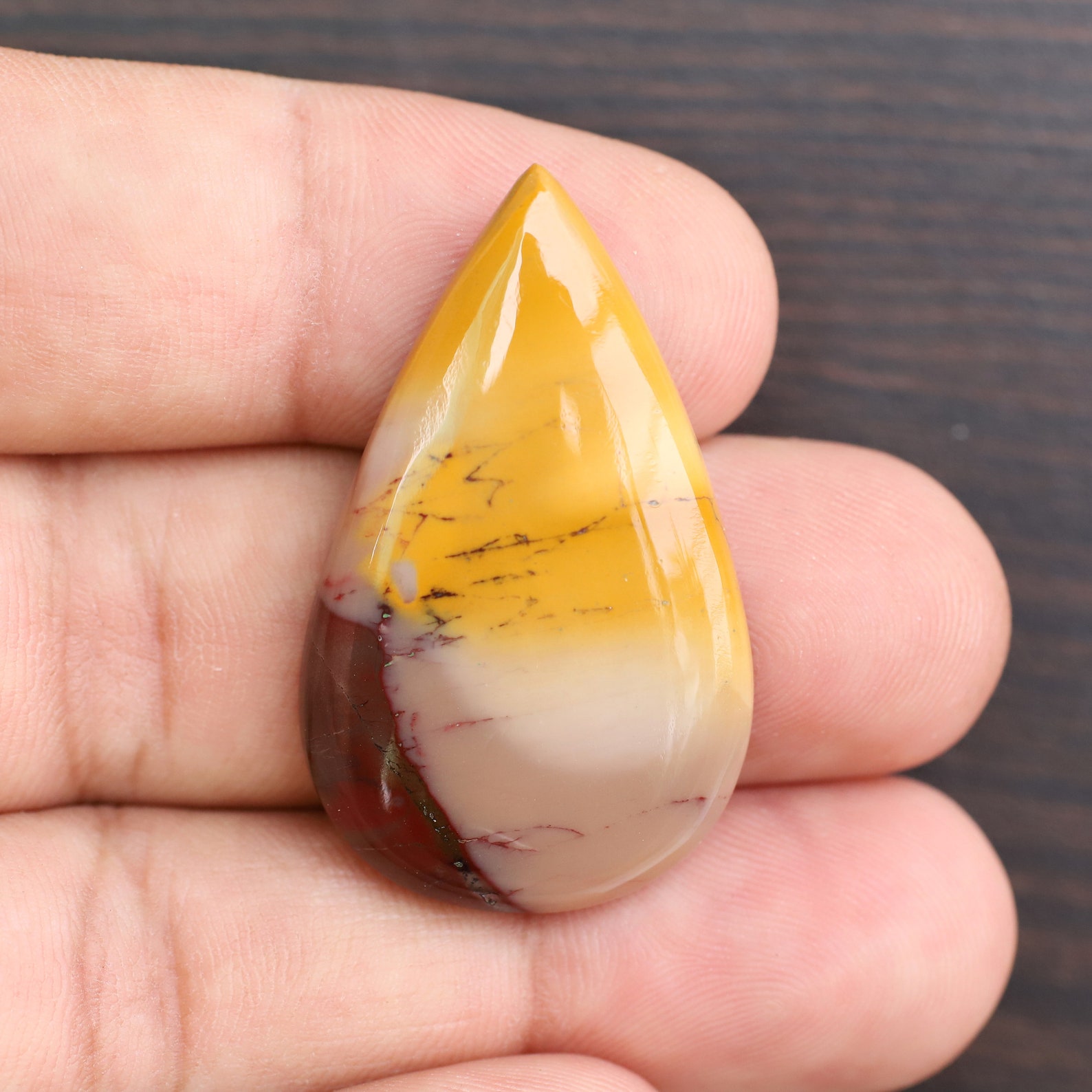 Beautiful Mookite Jasper Cabochon Natural Mookite Jasper | Etsy