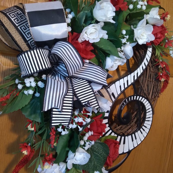 Music Wreath - Etsy