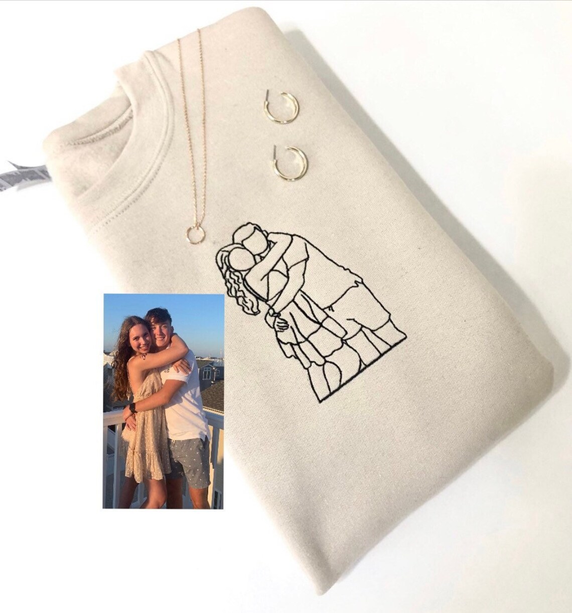 Custom Portrait From Photo Photo Embroidery Personalized - Etsy