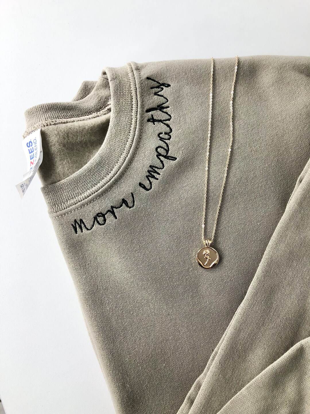 Custom Embroidered Sweatshirt, Embroidered Sweatshirt, Personalized ...