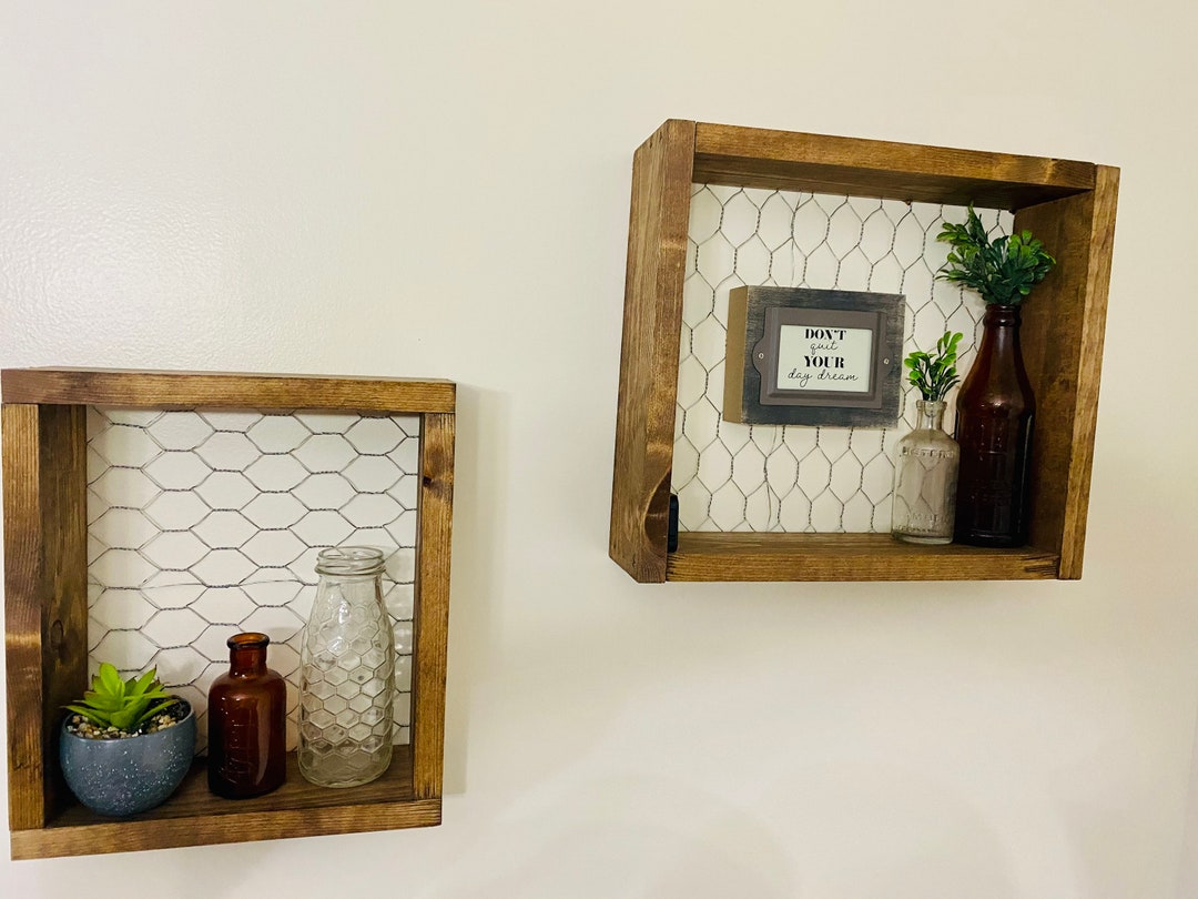 Set of Two Shadow Boxes - Etsy