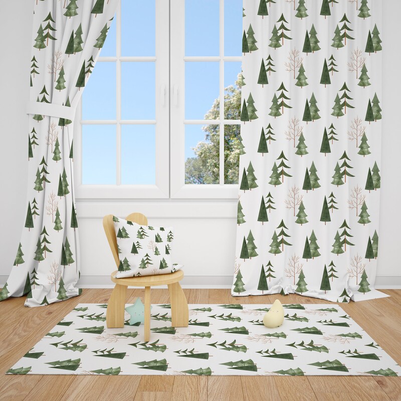 Tree Curtains - Etsy