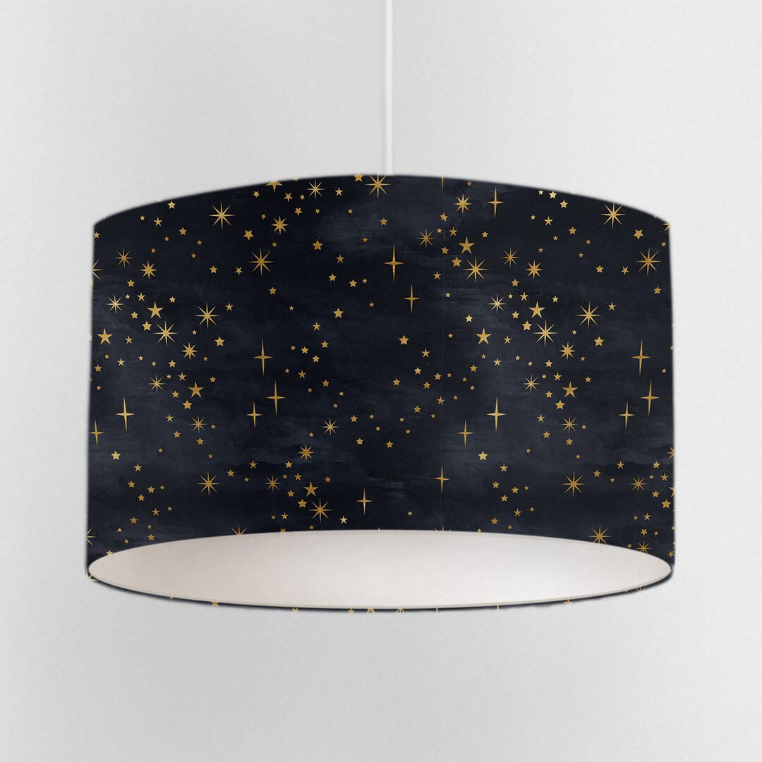 Constellation Lampshade, Nursery Ceiling Lampshade, Kids Room Lampshade ...