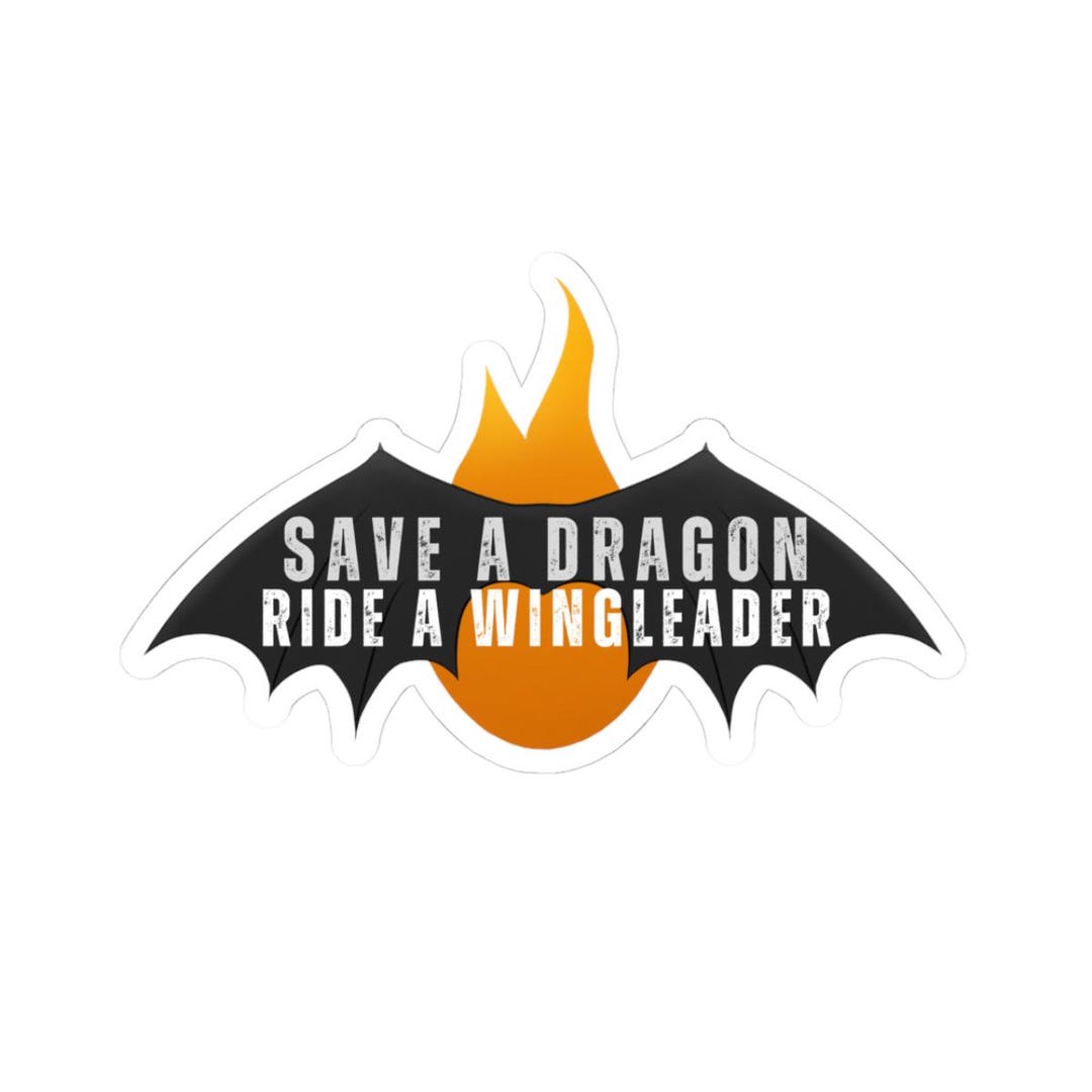Save a Dragon Ride a Wingleader Stickers, Fantasy Decor, Cool Laptop ...