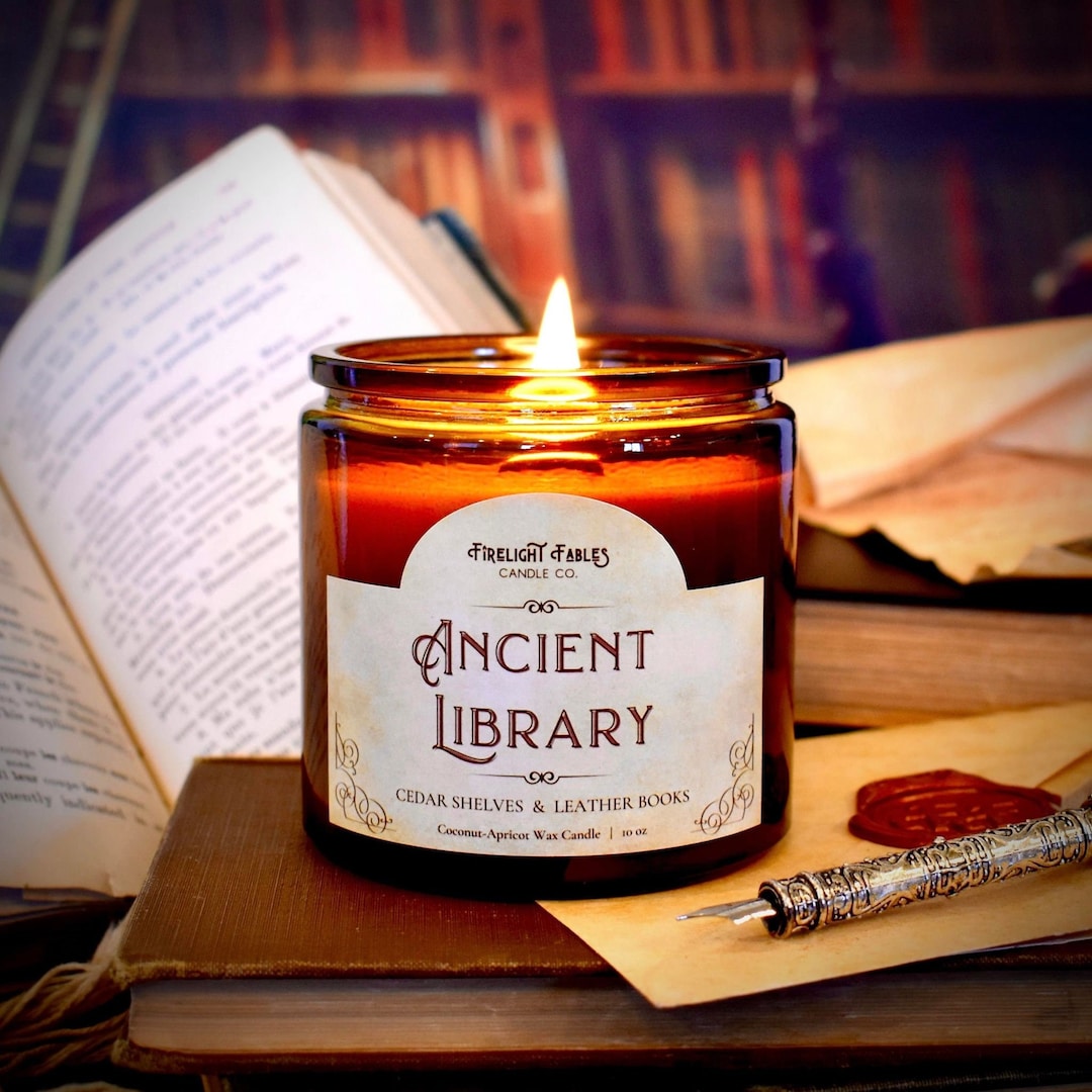 Ancient Library Candle | Immersive Fantasy Candles | Dungeons and ...