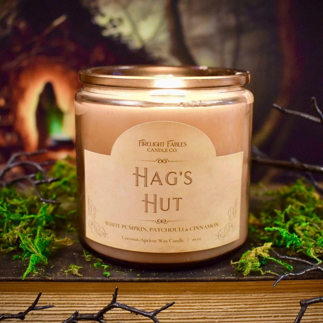 Hag's Hut Candle Immersive Fantasy Candles Witchy Halloween Candle for ...