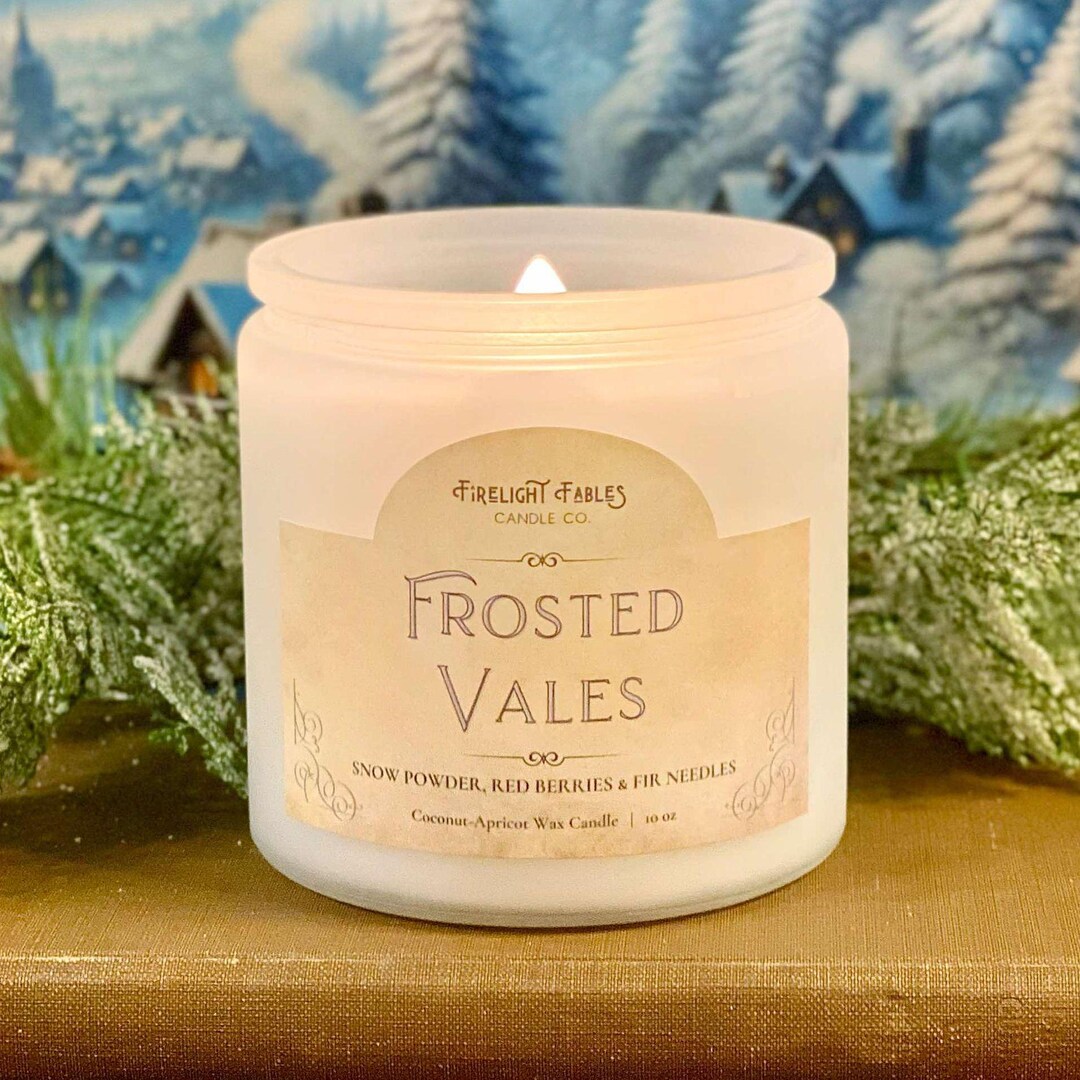 Frosted Vales Candle | Immersive Fantasy Candles | Pair With Rime of ...