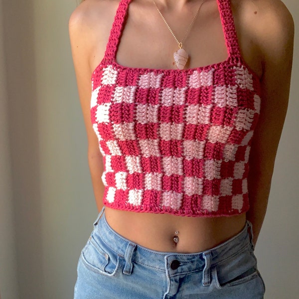 Crochet Tank Top - Etsy