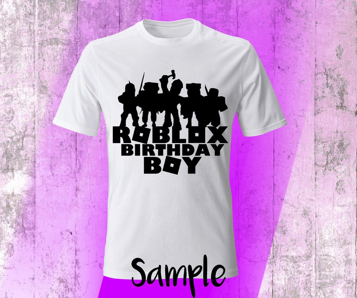Roblox Birthday Boy svg Roblox svg Repeat Roblox inspired SVG | Etsy