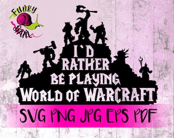 World of Warcraft Svg | Etsy