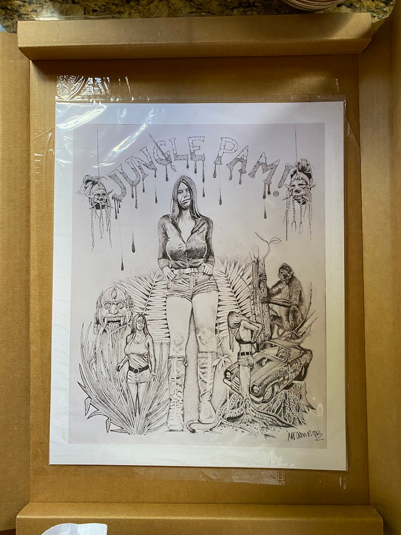 Jungle Pam Hardy Poster - Etsy