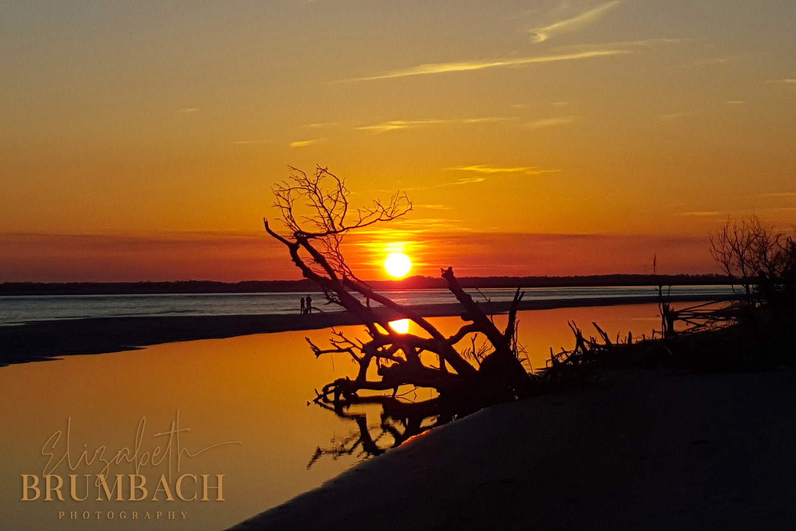 Sunset on Folly Beach, Charleston, South Carolina Photography, 4x6 ...