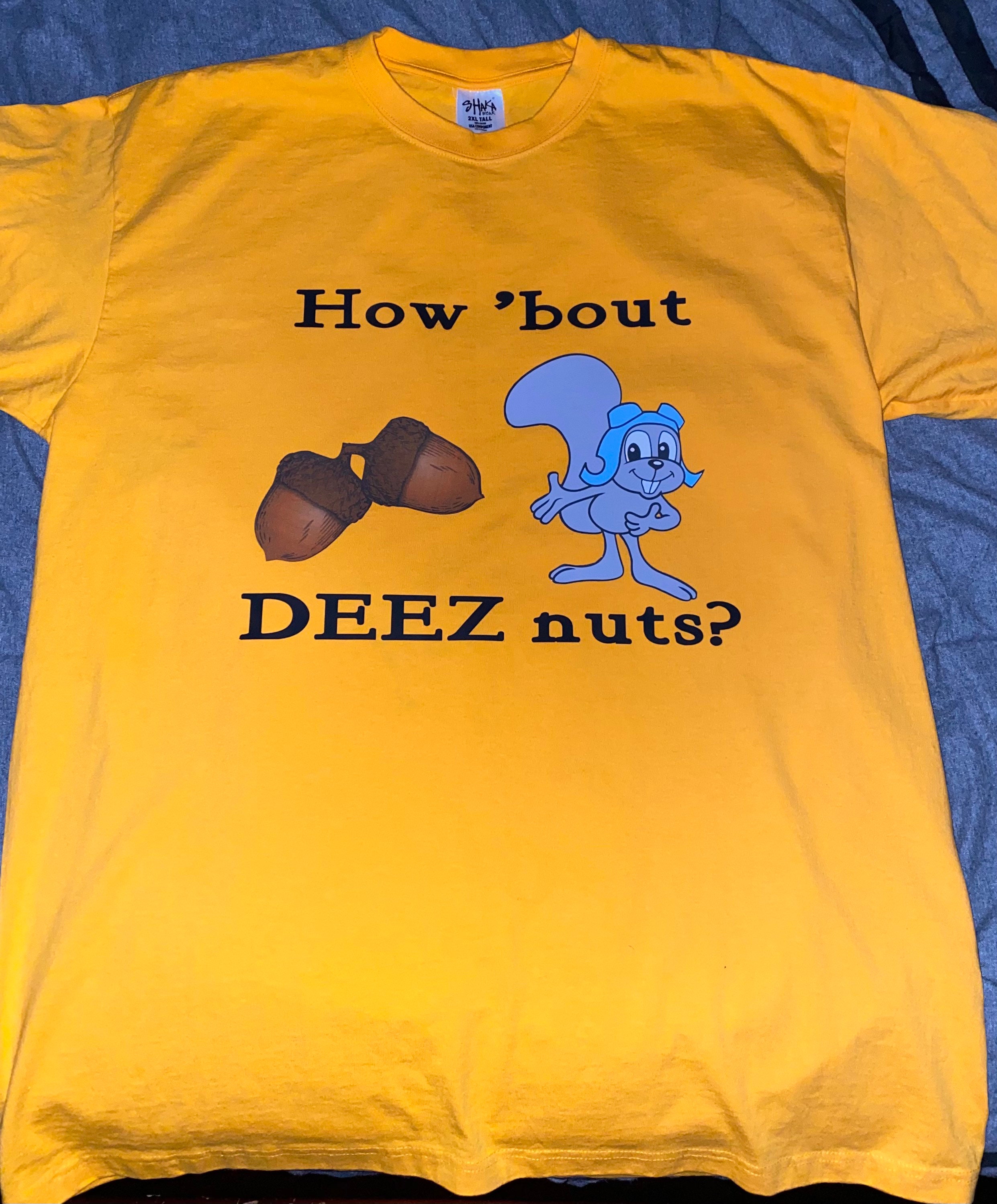 Deez Nuts T Shirts | Etsy