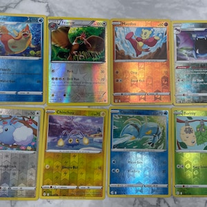 10 Pack Pokémon Party Card Pack Favors/ Pokemon Party Favors/ 6 Cards ...