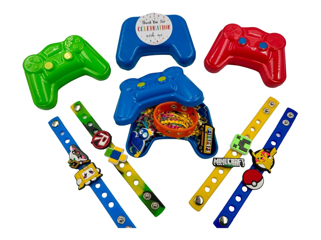 Gamer Party Favor, Game Controller With Party Favor, 7 Inch Charm ...