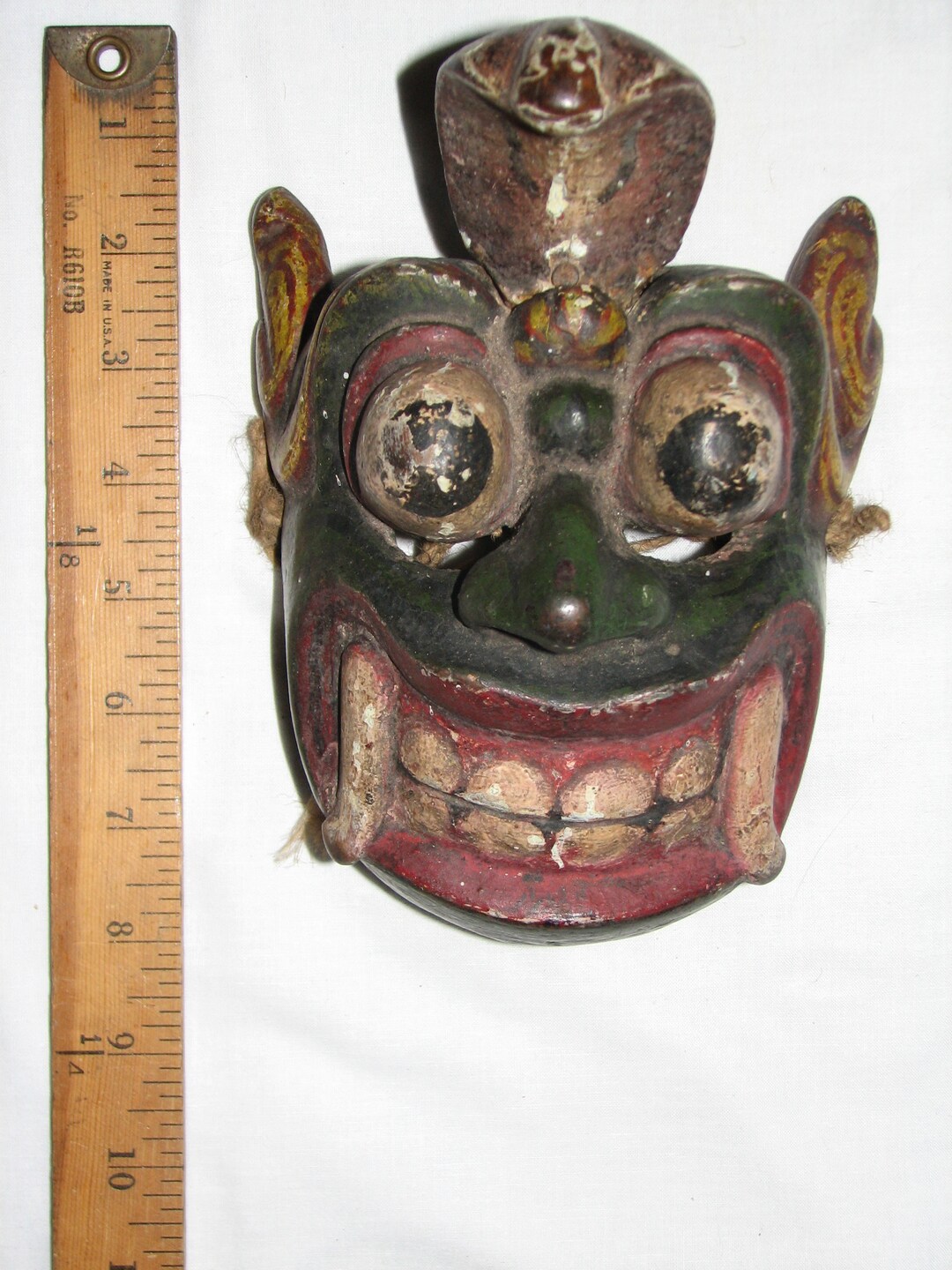 Tovil Devil Dancing Mask Sri Lanka Antique - Glenn Erso Collection - Etsy