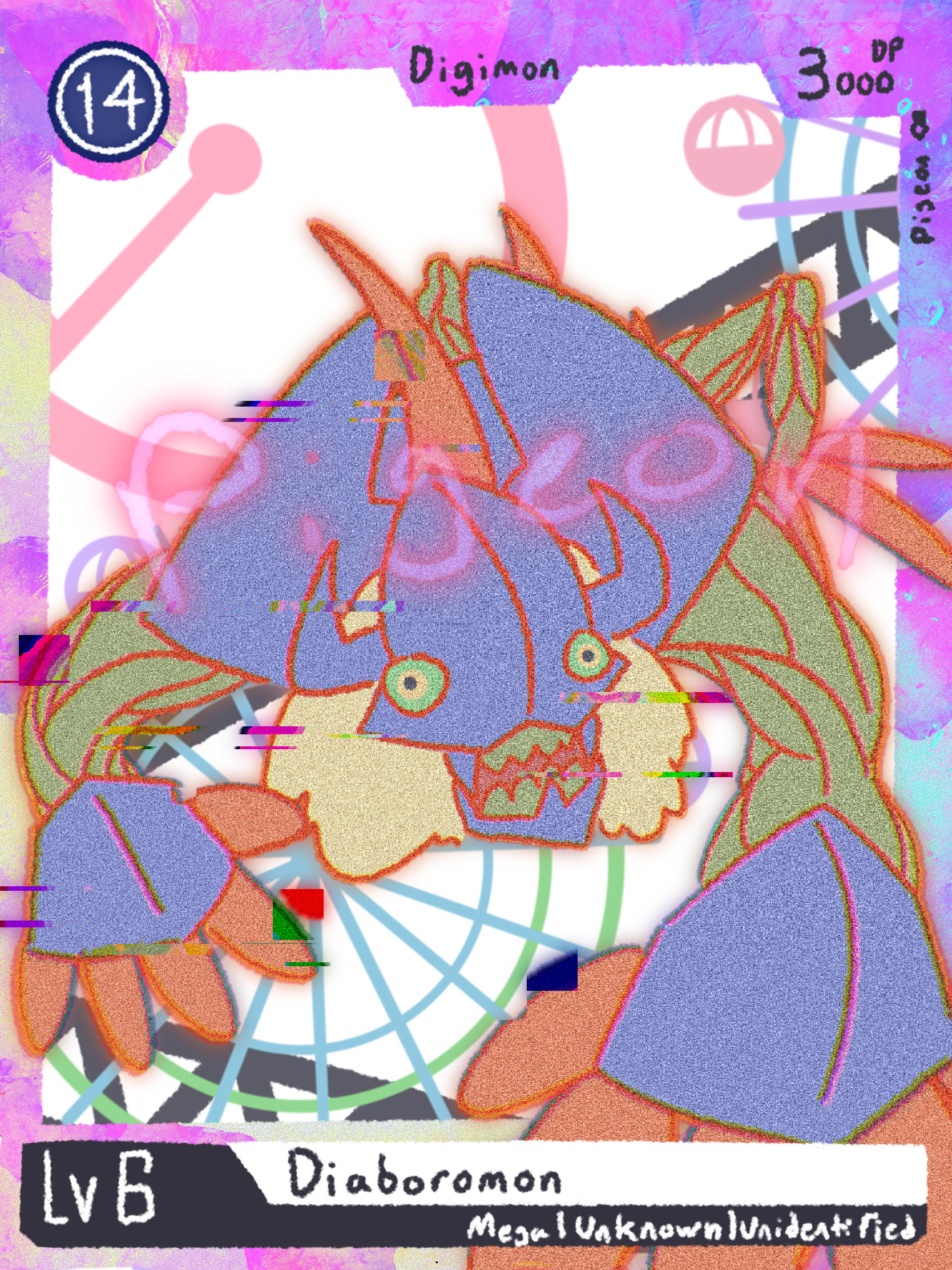 Diaboromon Token - Etsy