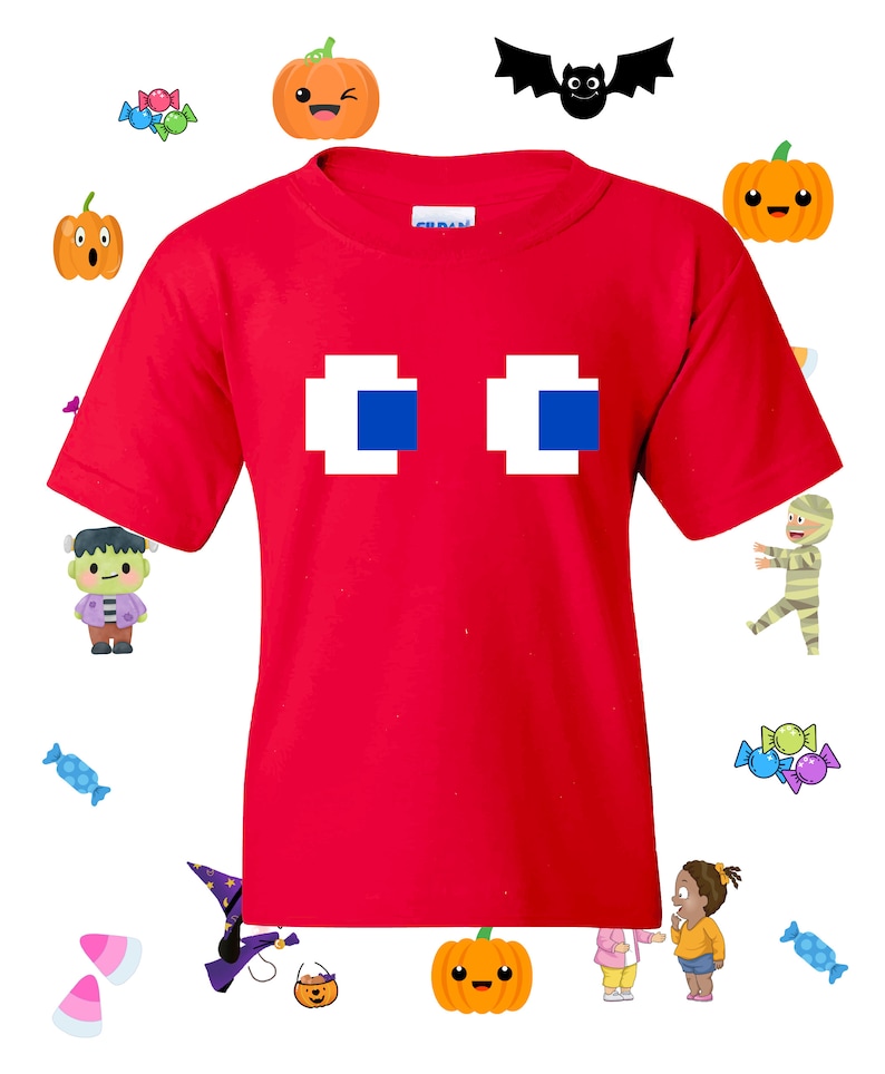 Arcade Game Kid's Shirt Costume | Trick or Treat | Easy Costumes - Etsy