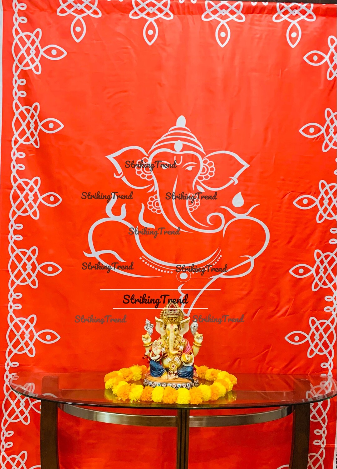 Kolam Backdrop, Kolam Home Decor, Kolam Designs, Rangoli Design ...