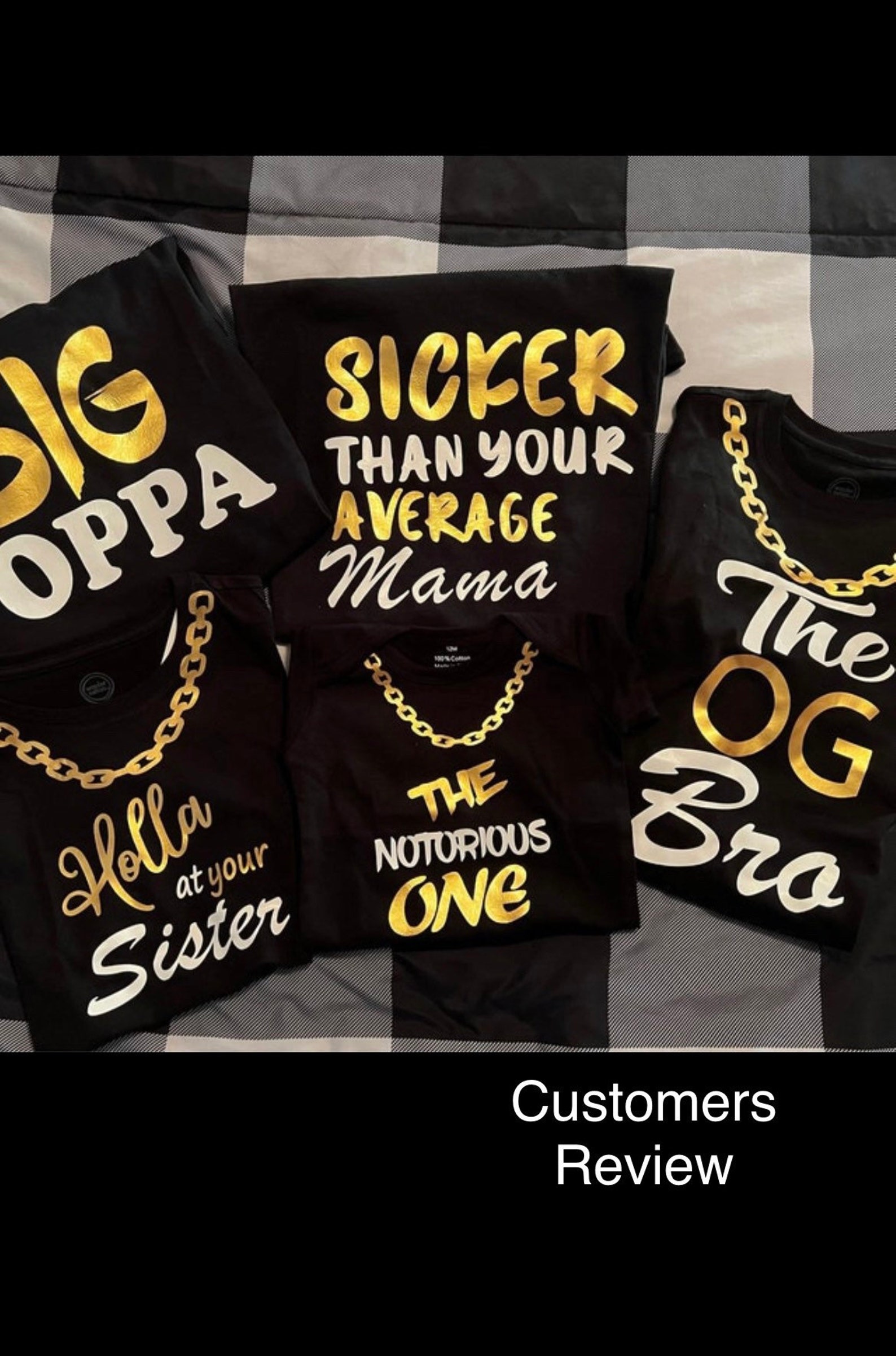 Two Legit to Quit Family Shirts-big Poppa, Word 2 Your Mother, Holla at ...