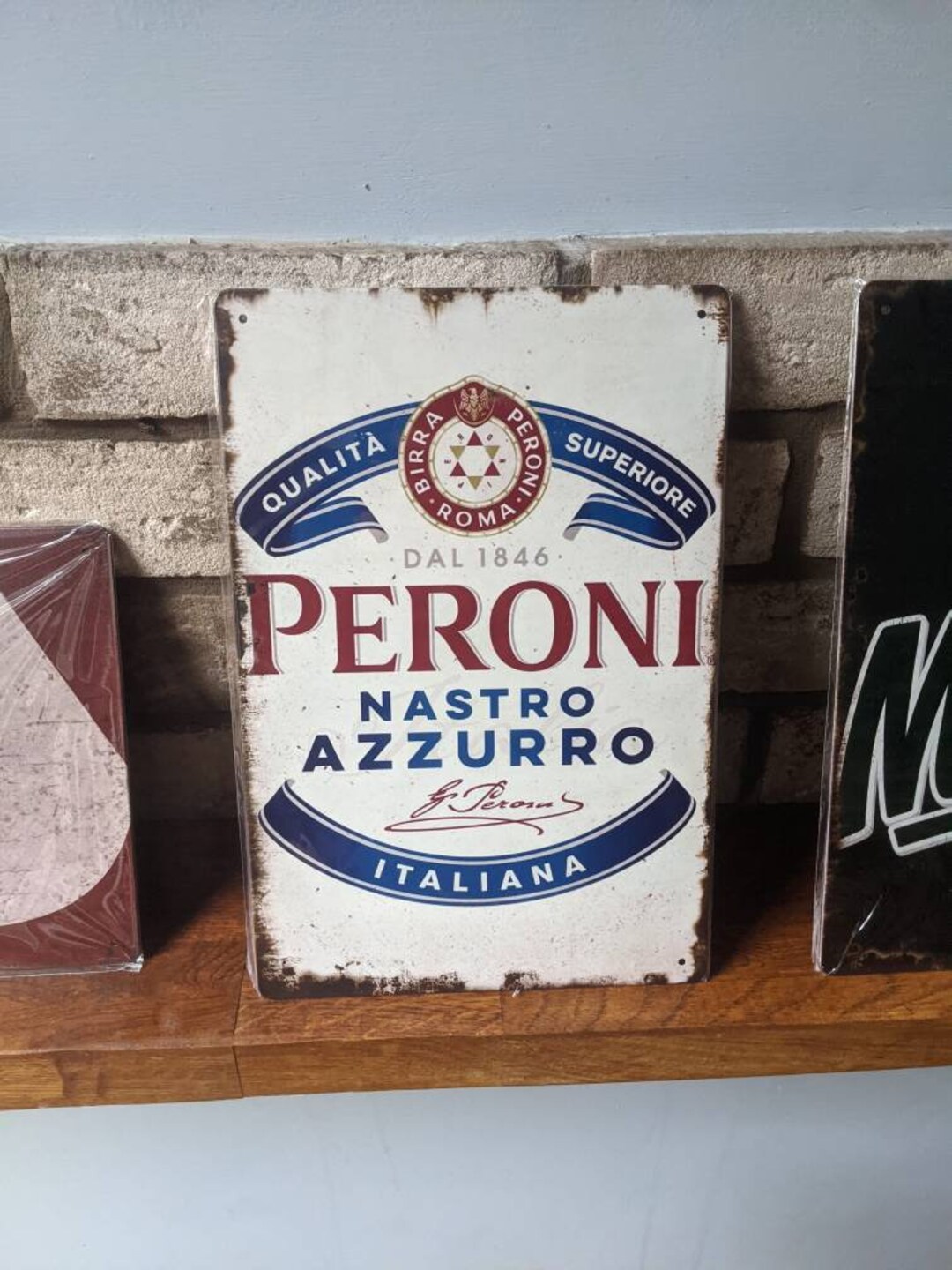 Peroni Metal Sign 30x20cm Plaque Home BAR Man Cave Gift - Etsy