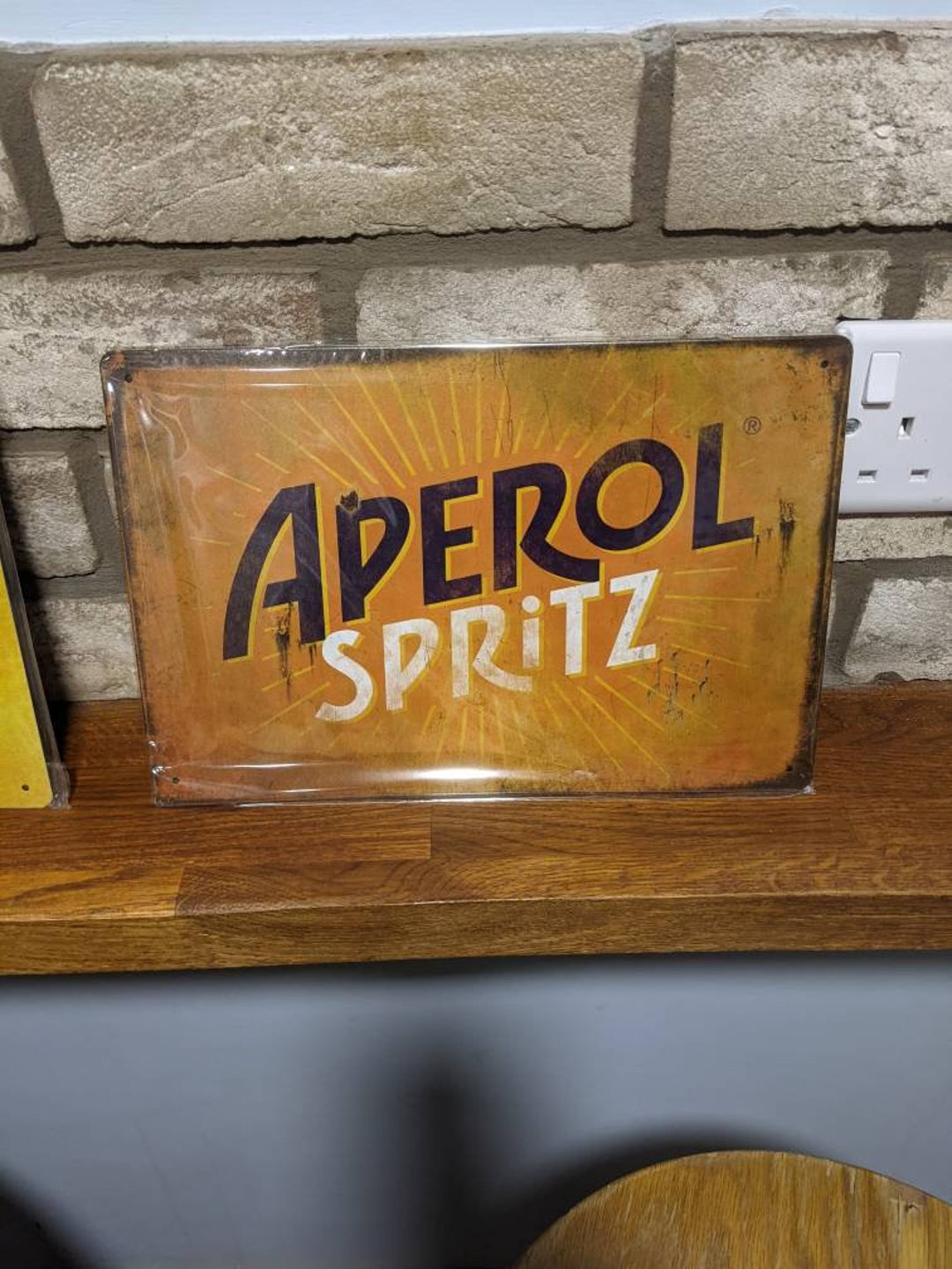 Aperol Spritz A4 Metal Sign 30x20cm Plaque Home BAR Man Cave Gift - Etsy