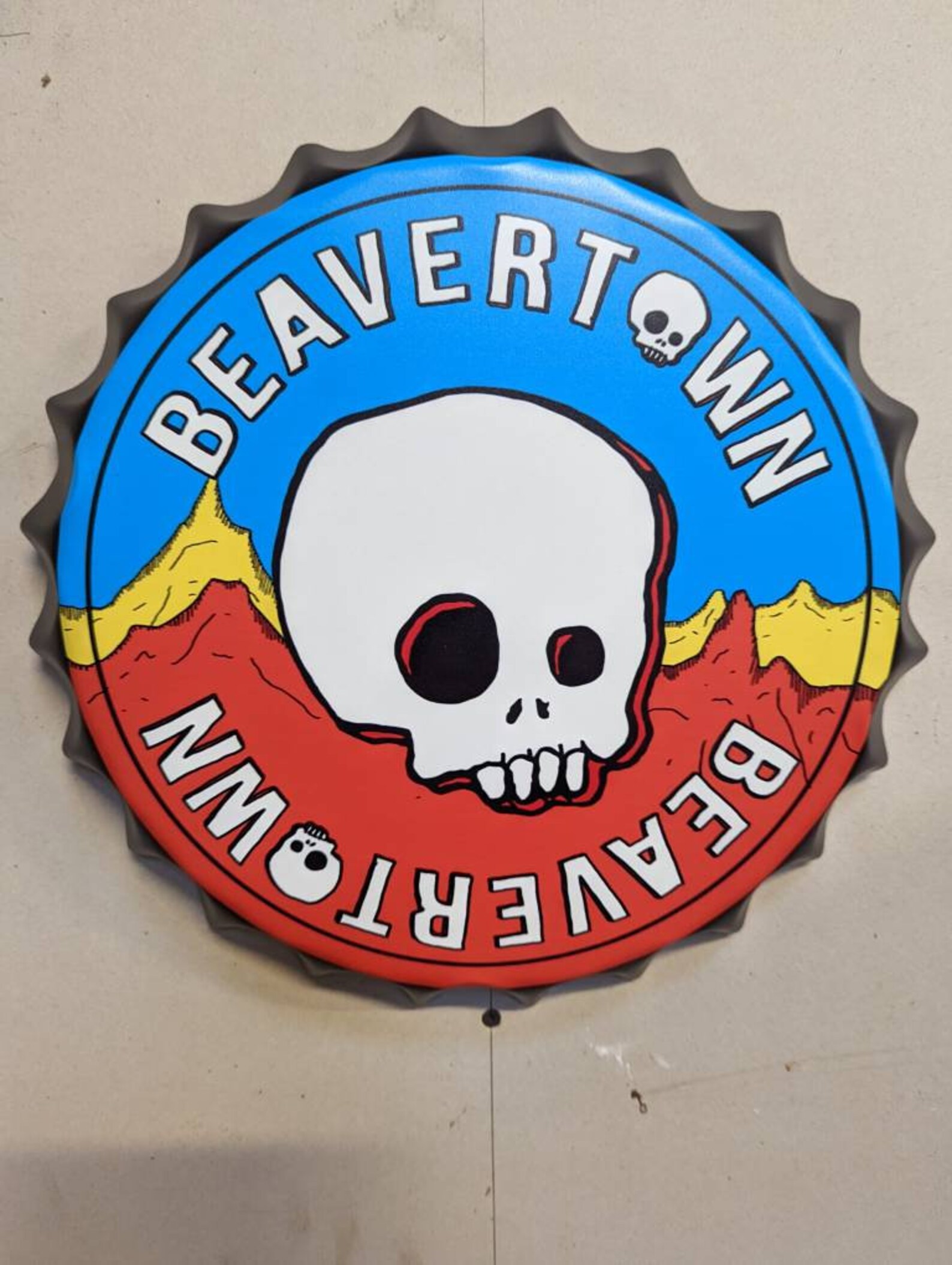 Beer Bottle Top Large 35cm Bar Signs Pub Man Cave Wall Sign - Etsy UK