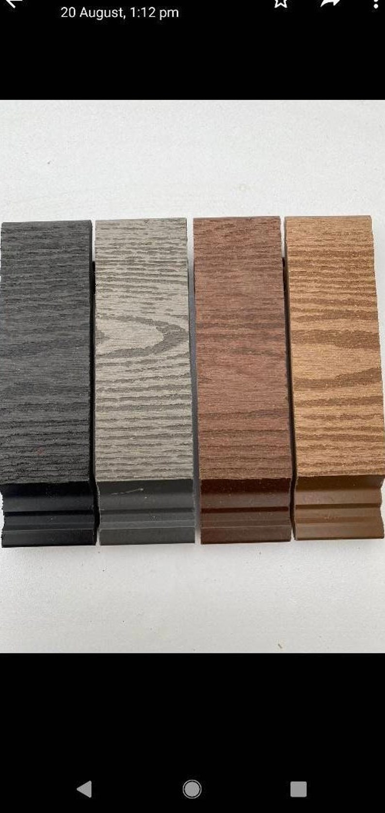 Composite Cladding Boards 3m Length Charcoal/teak/autumn Oak SALE Shed ...