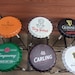 Bar Stool Man Cave Bar Stool Home Bar Bottle Top Cap Custom Design ...