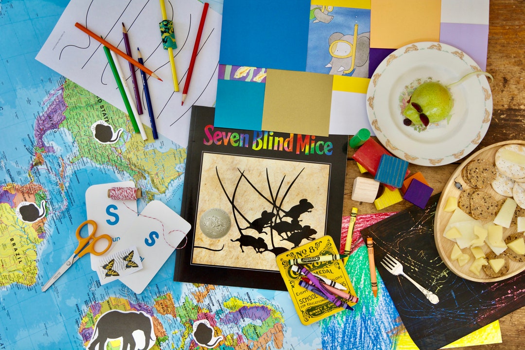 Seven Blind Mice Preschool Lesson Plan Week 19: January/winter - Etsy