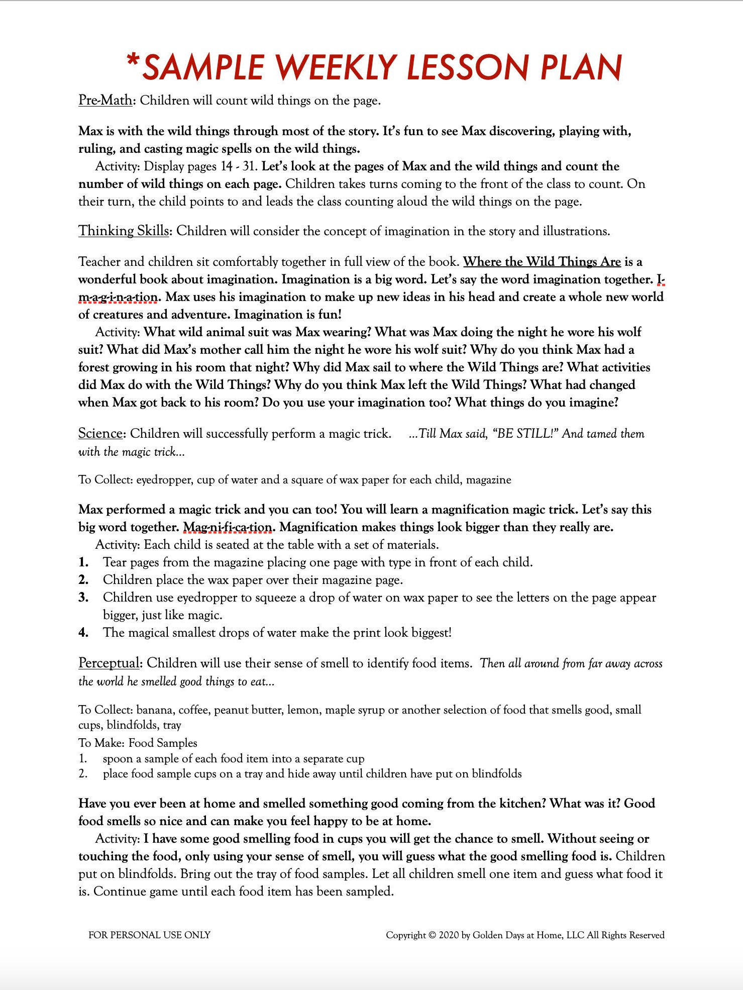 The Polar Express Preschool Lesson Plan Week 16: December/winter - Etsy