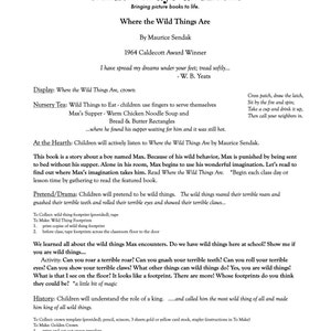 When I Was Young in the Mountains Preschool Lesson Plan Week 29: April ...