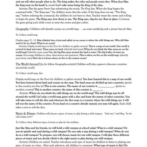 When I Was Young in the Mountains Preschool Lesson Plan Week 29: April ...