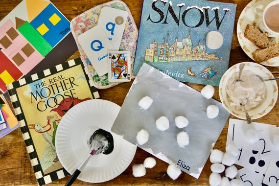 SNOW Preschool Lesson Plan Week 17: January/winter - Etsy