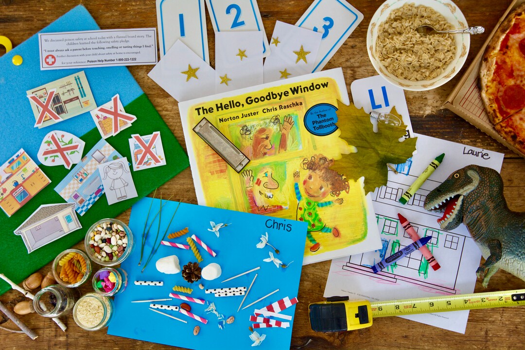 The Hello, Goodbye Window Preschool Lesson Plan Week 35: May/spring - Etsy