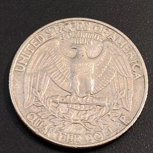1980 P Quarter Rare Filled Mint Mark Collectible Washington. - Etsy