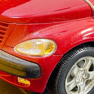 Vintage Red Chrysler PT Cruiser Diecast Model Car 1:18 Scale - Etsy